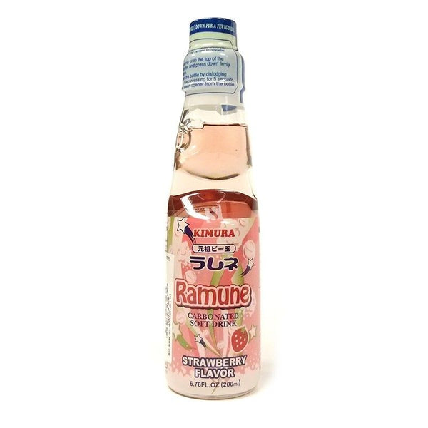 KIMURA: Beverage Ramune Strawberry, 6.76 oz – PetGeneralStore