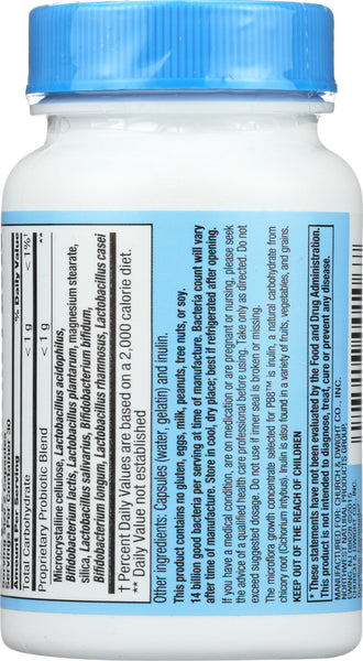 NUTRITION NOW: PB8 Original Formula, 60 Pro-Biotic Capsules ...