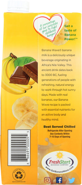BANANA WAVE: Milk Banana Chocolate, 32 oz – PetGeneralStore