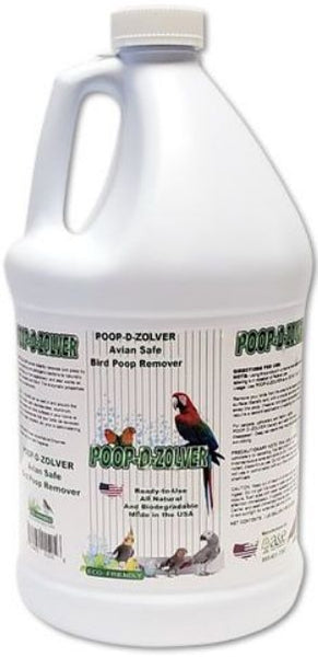 AE Cage Company Poop D Zolver Bird Poop Remover Lime Coconut Scent ...