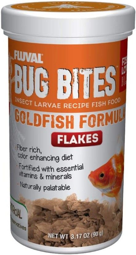 Fluval Bug Bites Insect Larvae Goldfish Formula Flakes – PetGeneralStore